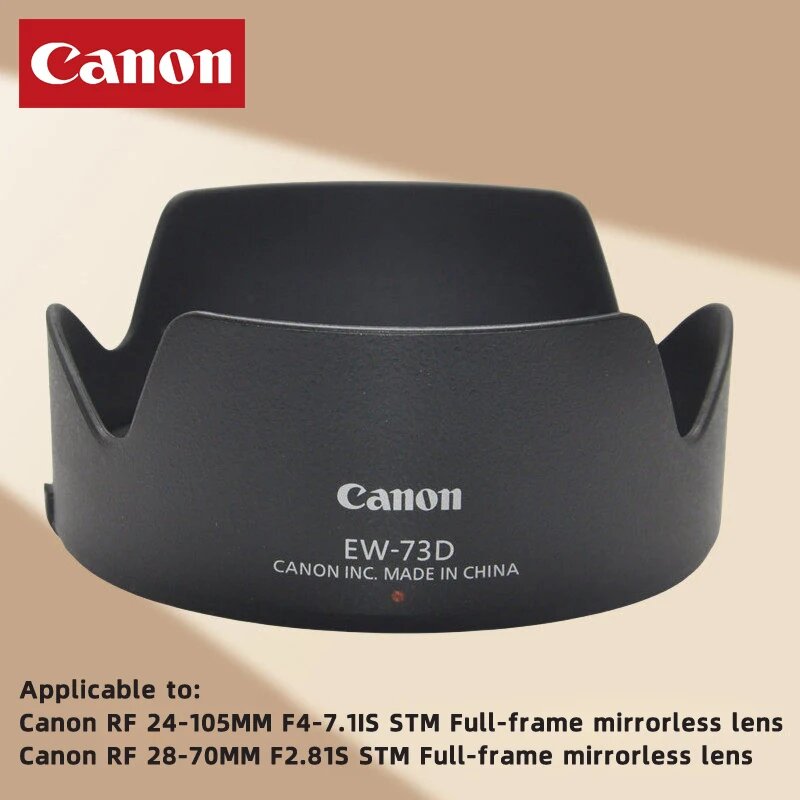 Оригинальный объектив Canon RF24-105STM RF 28-70 F2.8 с блендиром для беззеркальных камер EOS R6, R7, R8, аксессуары для фотоаппаратов
