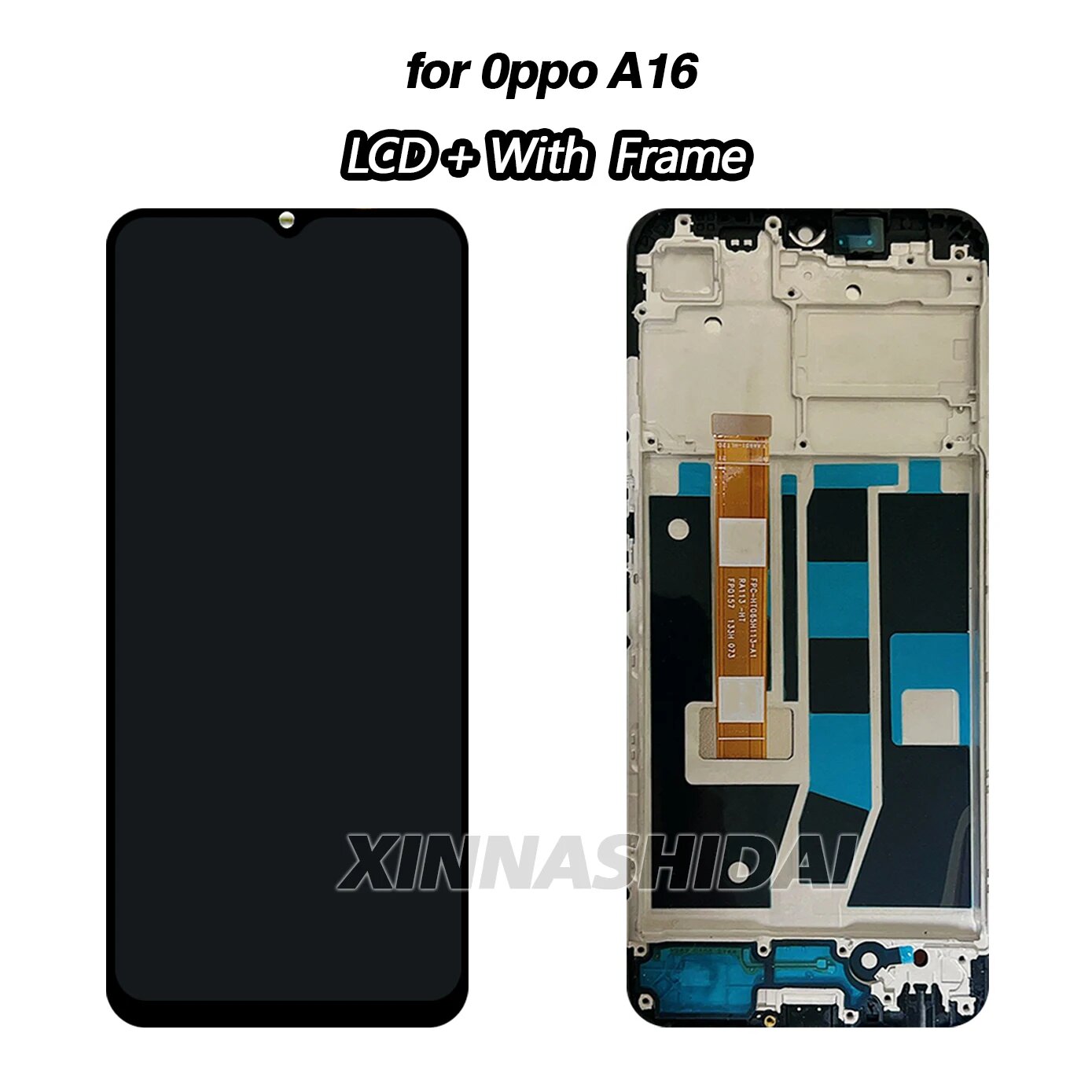 Oppo A16 ЖК-дисплей с рамкой