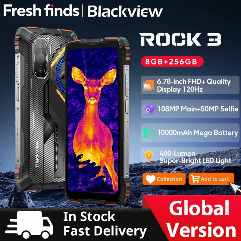 Смартфон Blackview Rock 3, 8/256ГБ