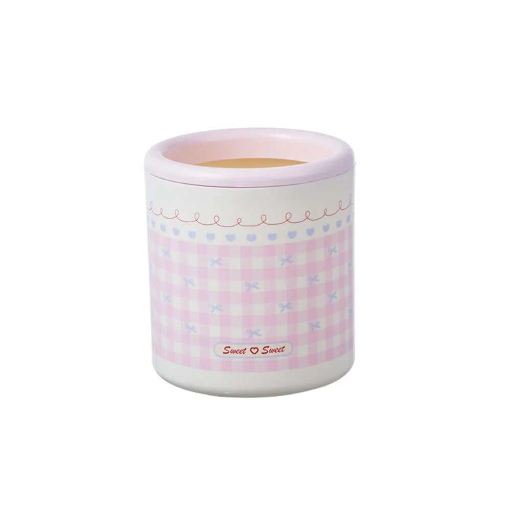 Розовое пластиковое ведерко для мелочей Sweet & Sweet