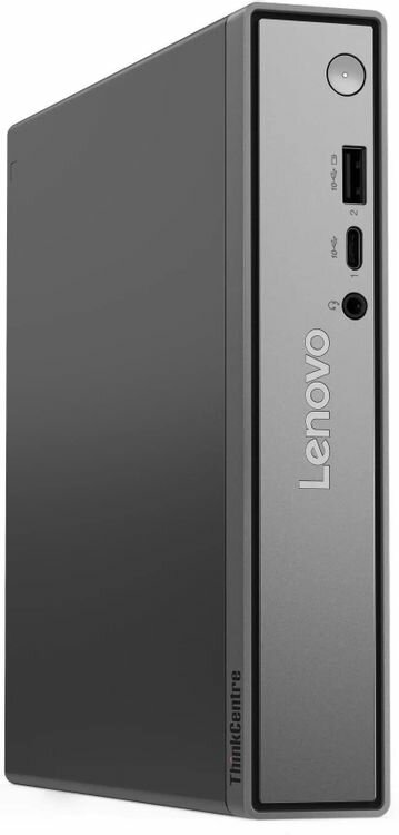 Неттоп Lenovo ThinkCentre Neo 55q G6 AMD Ryzen 5 220, DDR5 16ГБ, 1ТБ SSD, AMD Radeon 740M, без операционной системы, черный 13GN000DGP