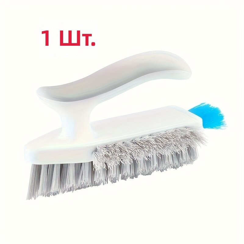 Многофункциональная щетка для щелей, ванная, угловая, ручная щетка для пола, 3-в-1, для унитаза, швов и плитки, белая, один размер