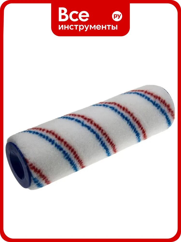Валик Tulips Tools Tulips decor BlueRed нейлон, 180мм, ворс 6мм NP10-039