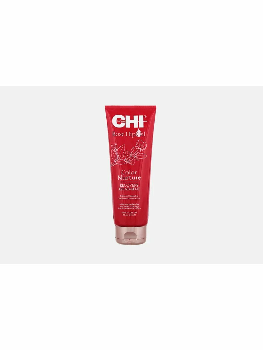 Восстанавливающая Маска для поддержания цвета волос CHI Recovery Treatment Rose Hip Oil 237 мл
