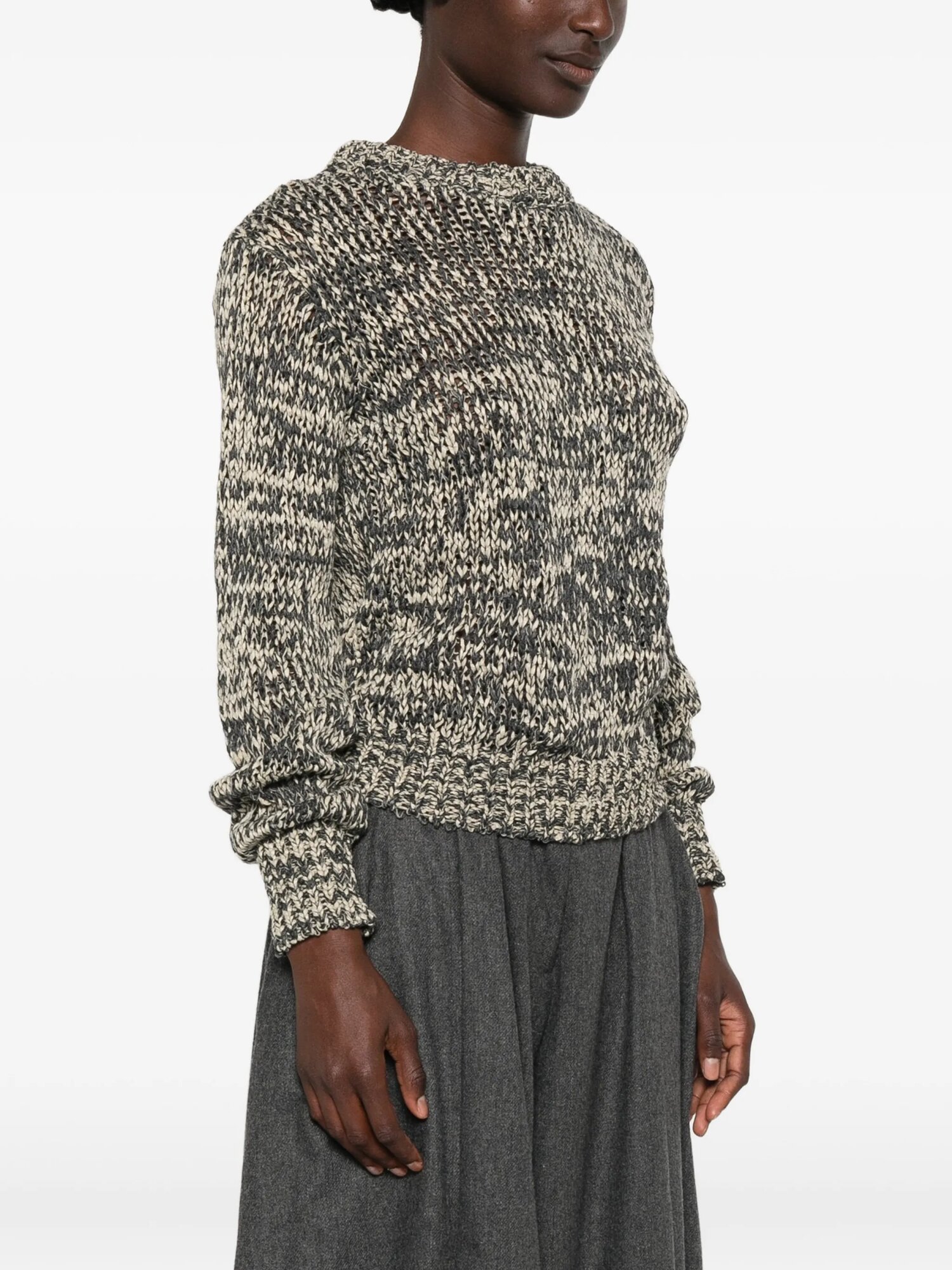 Свитер ROHE Mouline-knit crew-neck sweater, размер 38 — фото 1