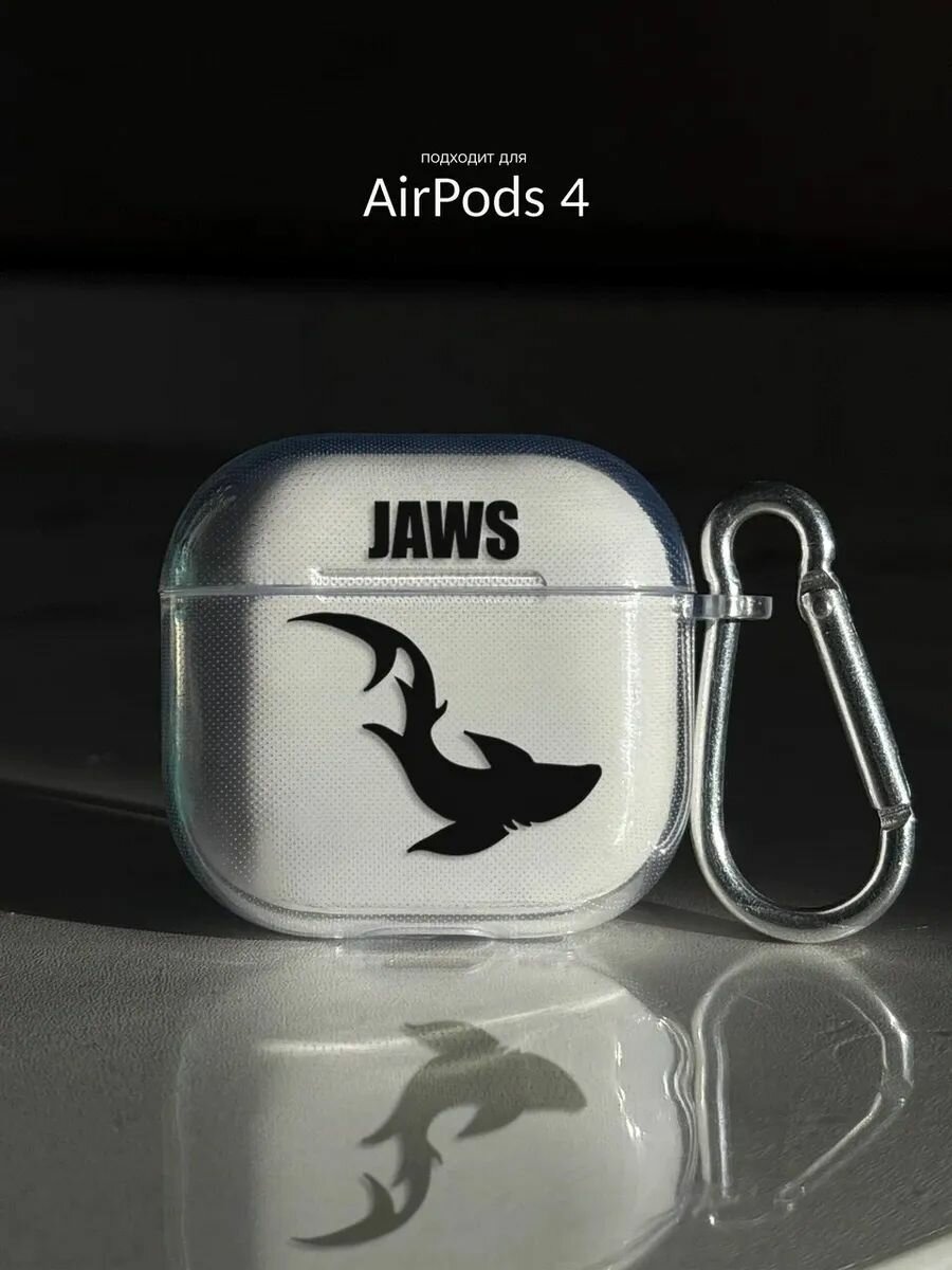Чехол на AirPods 4 с акулой
