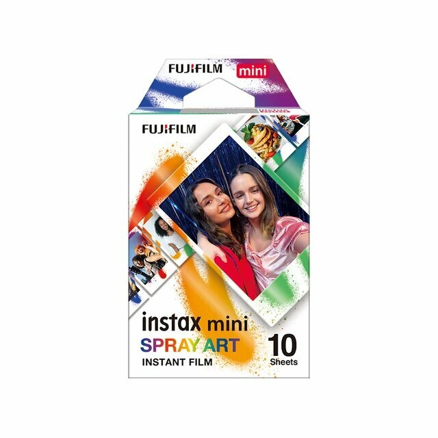 Fujifilm Instax Mini пленка 10 листов Spray Art