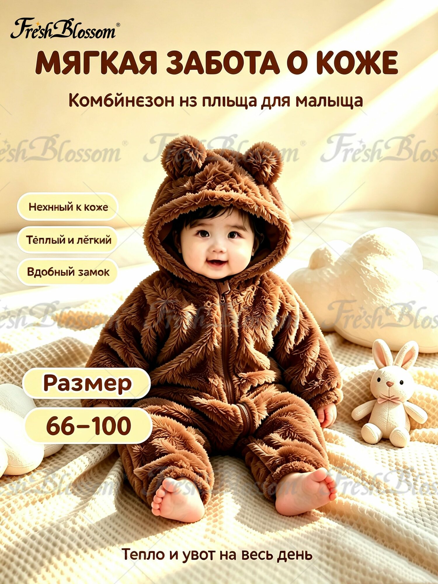 Комбинезон утеплённый