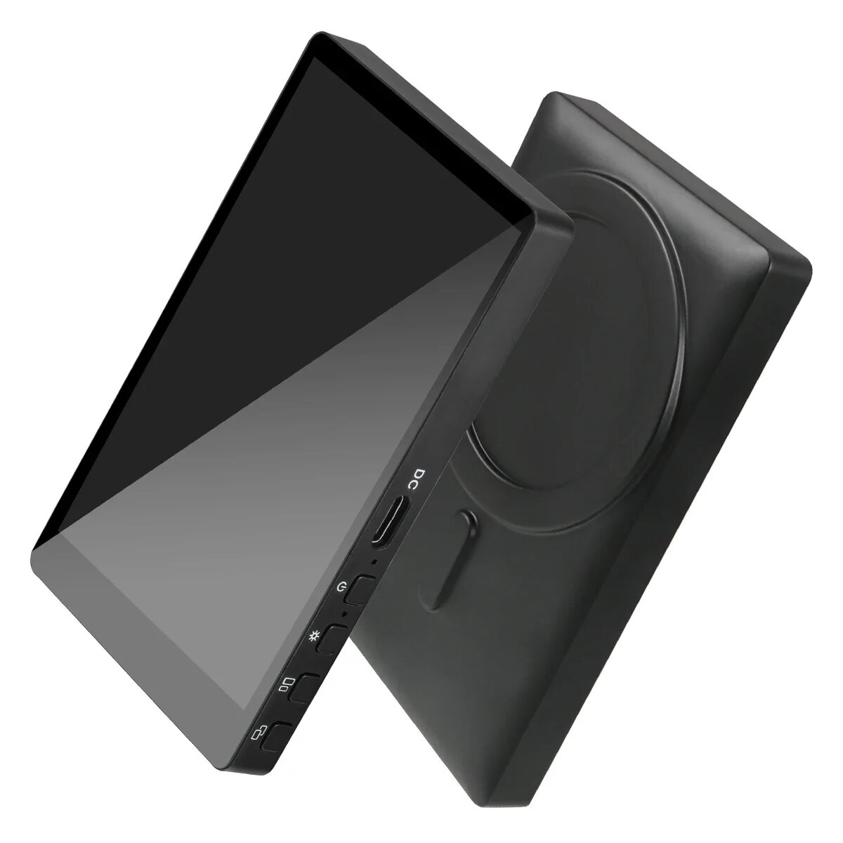 Магнитный держатель для смартфона с монитором для видеоблогов black Upgraded
