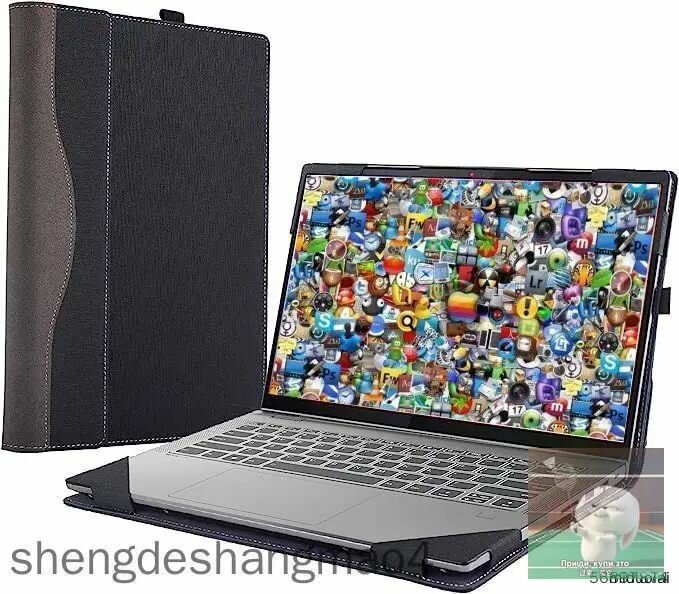 Чехол для ноутбука Hp Probook 440 G8 G9 640 445, Zhan 66 G6 G5 14" для EliteBook 1040 G5 G6 840 G7, серия Съемный чехол для ноутбука Защитная сумка для компьютера.(черный)