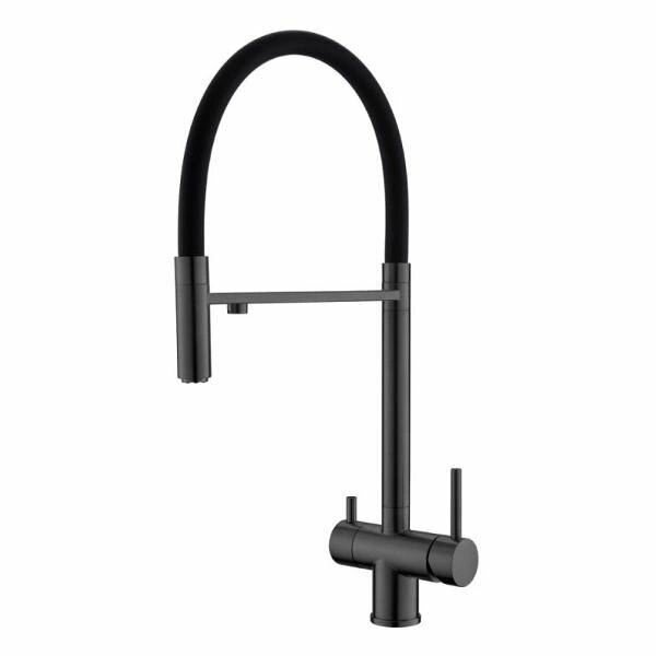 Смеситель WesnaArt EKO05-160GunMetal