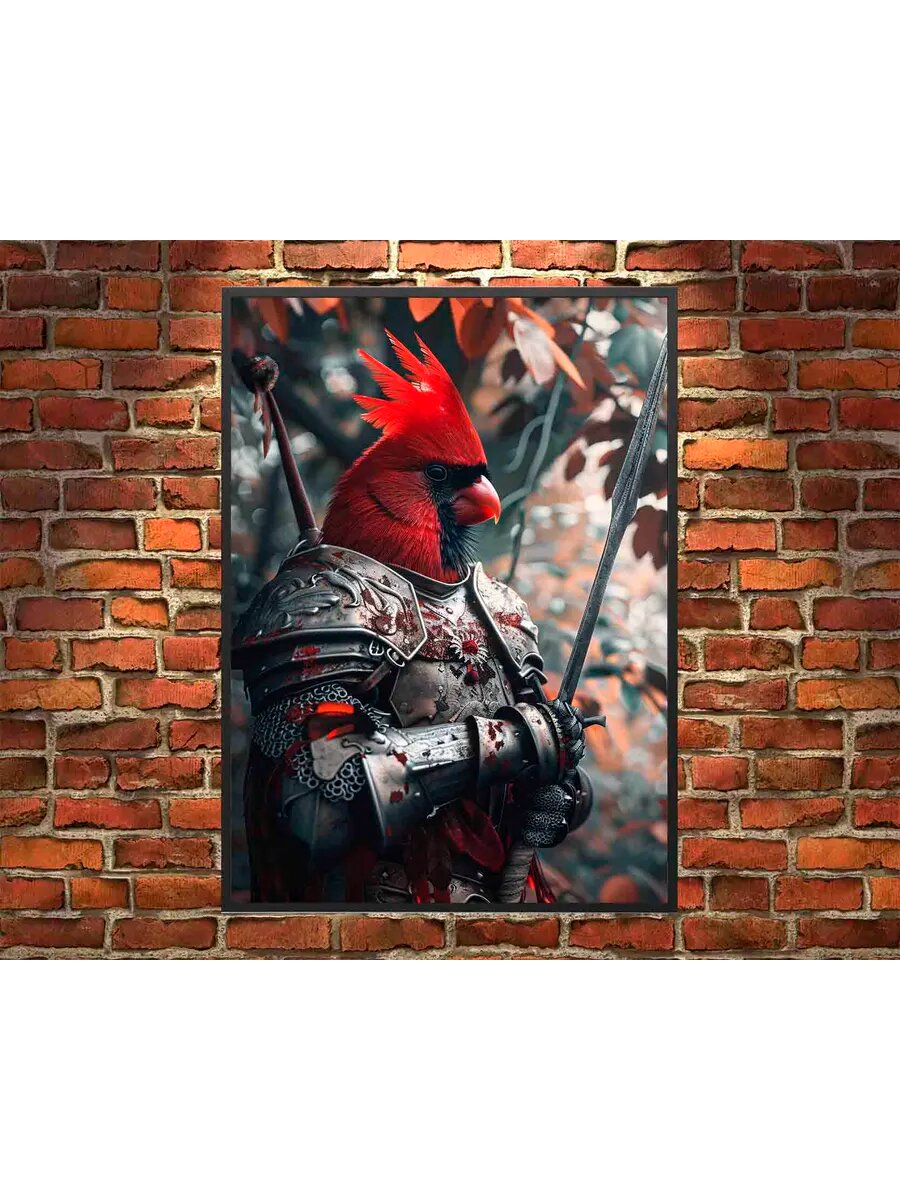 Рыцарь-кардинал Берд 1, Плакат 30x42см