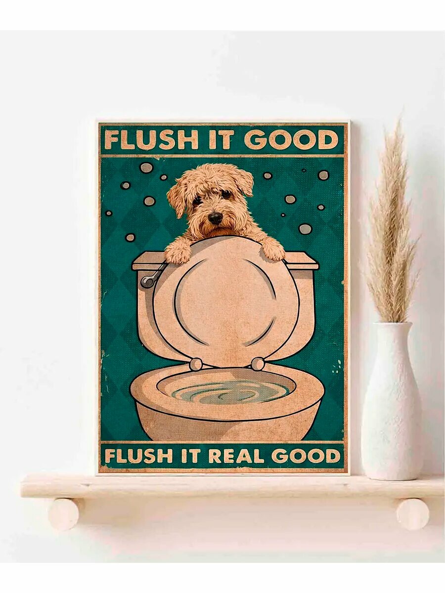 Мягкошёрстный пшеничный терьер, Flush It Good, It Real Good
