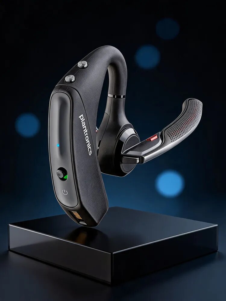 Plantronics Наушники беспроводные с микрофоном, черный