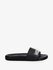 Шлёпанцы LOVE MOSCHINO Logo-lettering slides, размер 40, черный