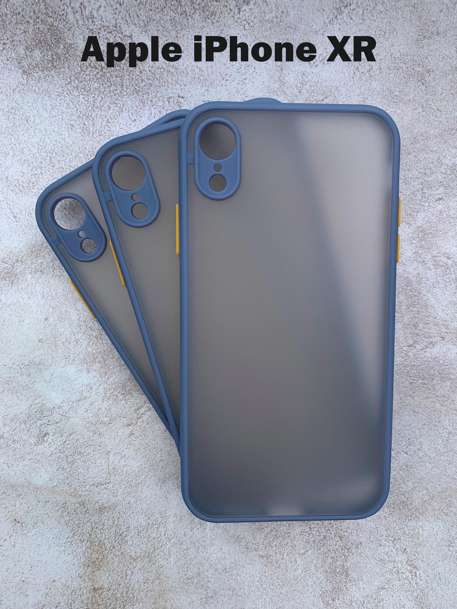 Чехол для iphone XR / айфон xr, сиреневый, прозрачный защита камеры