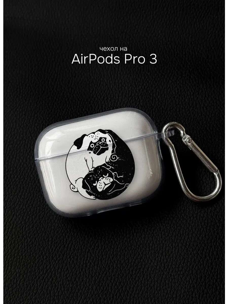 Чехол на Airpods Pro 3 с собачками
