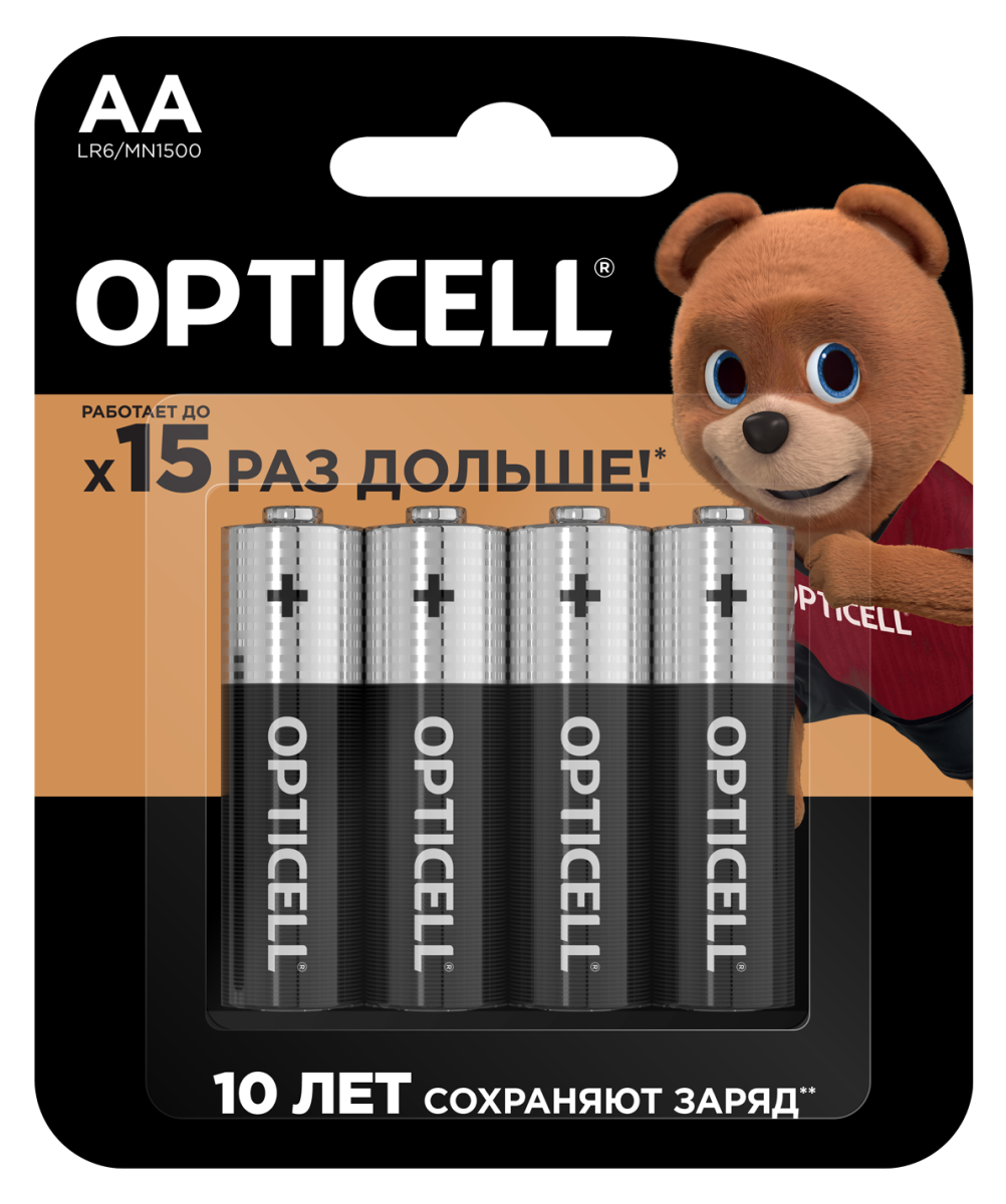 Батарейки OPTICELL Basic AA 4шт