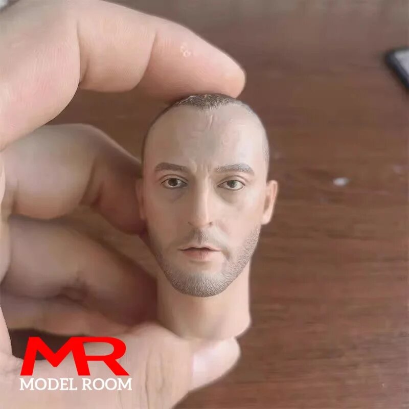 Z6TOYS Z003 масштаб 1/6, голова Жан Рено, скульптура головы из ПВХ, модель резьбы, подходит для 12-дюймовой экшн-фигурки мужского солдата, тело куклы