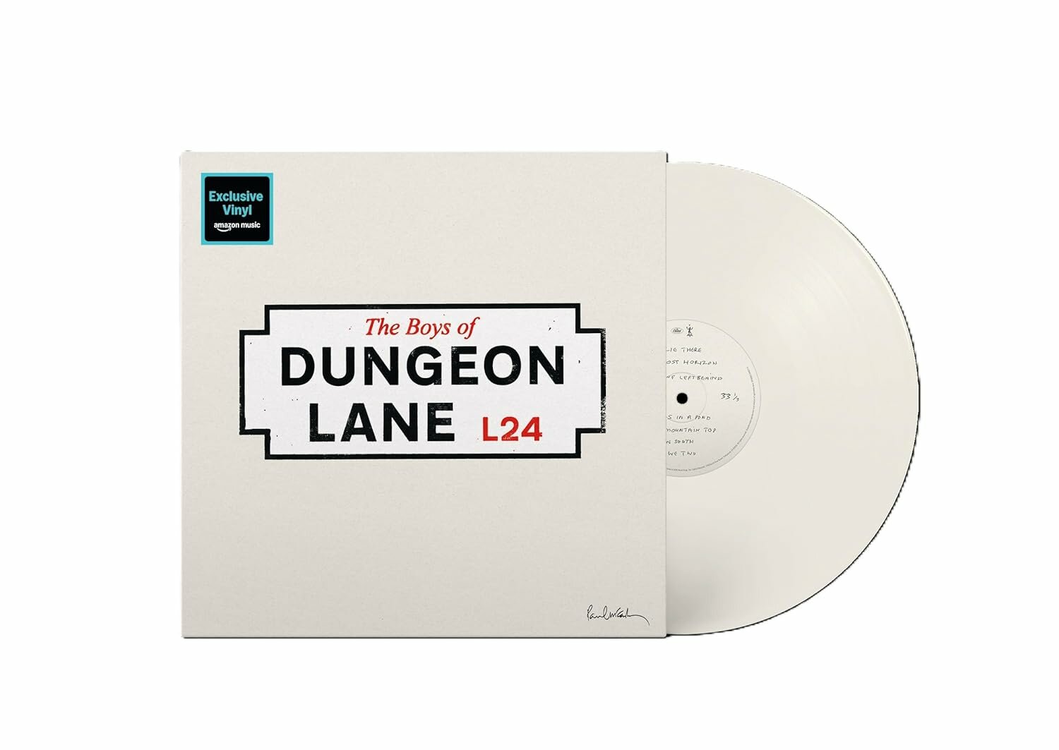 Paul McCartney The Boys of Dungeon Lane LP 2026 (White Vinyl Exclusive to Amazon Germany) - Виниловая пластинка