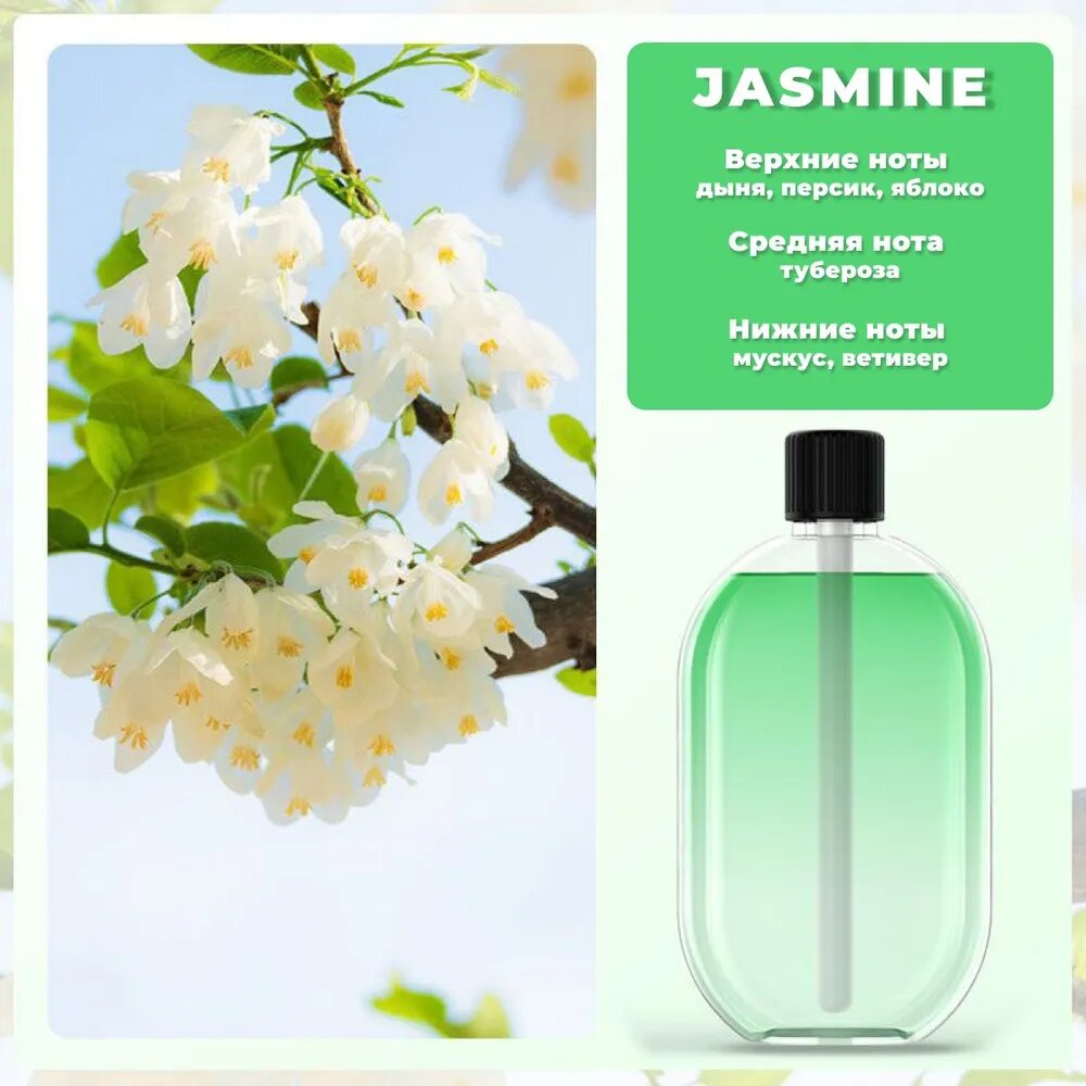 Жидкость для аромадиффузора P8 Pro / сменный блок флакон c ароматом для дома "Jasmine"