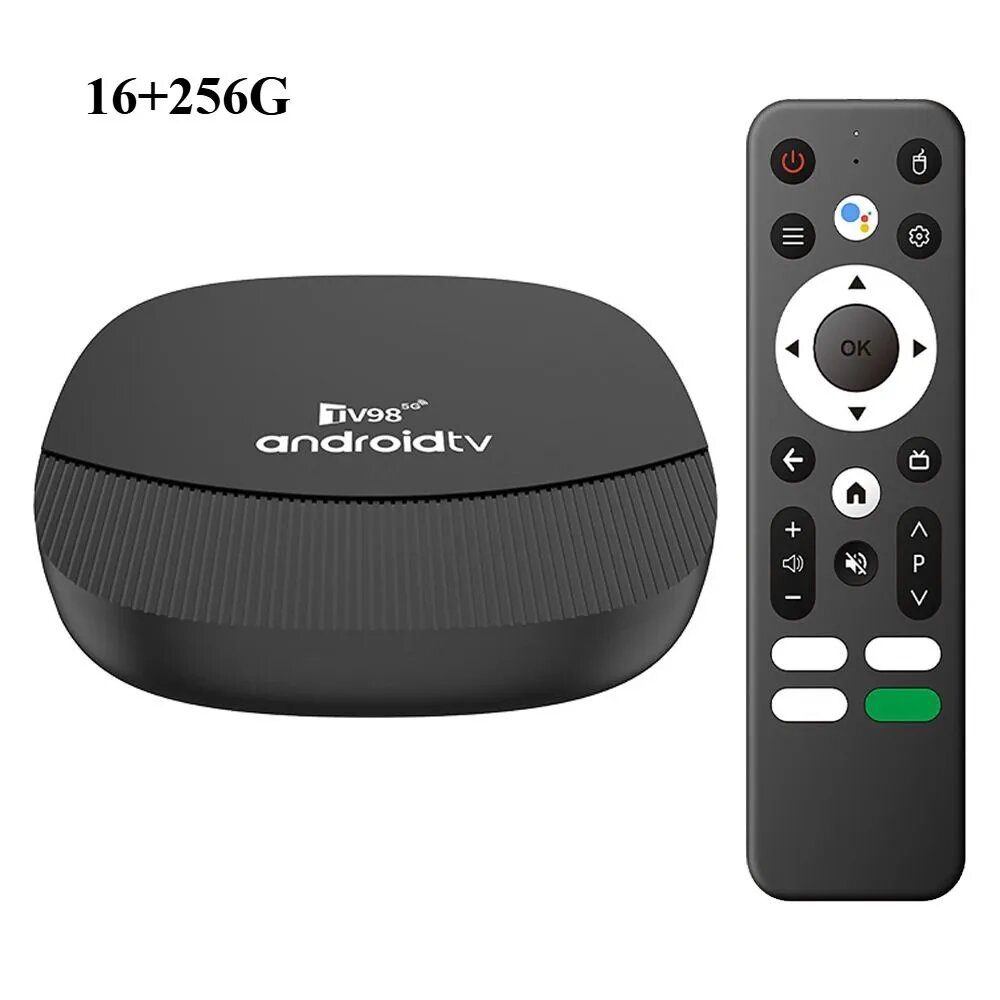 Телевизионная приставка TV98 ATV MAX + STB Android 14 8K TV Box с Bluetooth