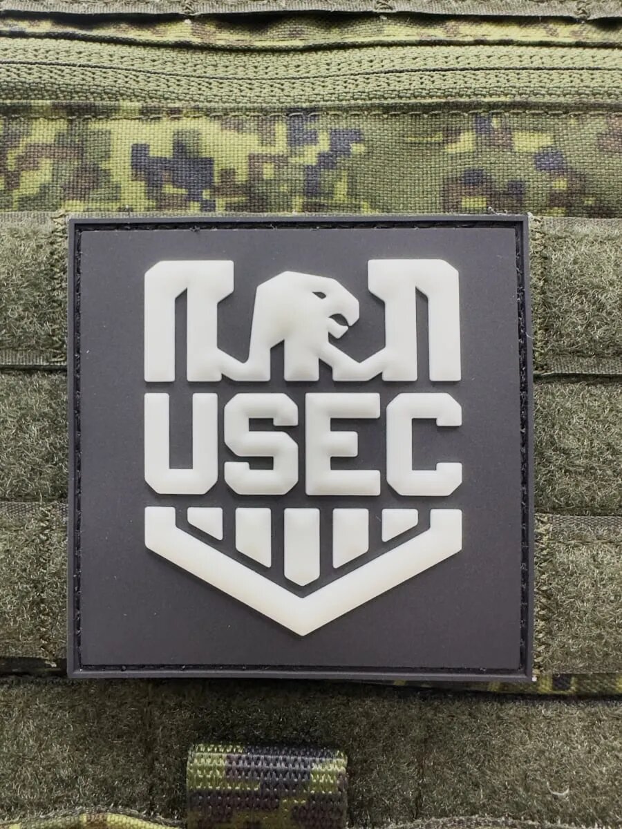 Патч "USEC герб светящийся "пвх 7см — фото 1