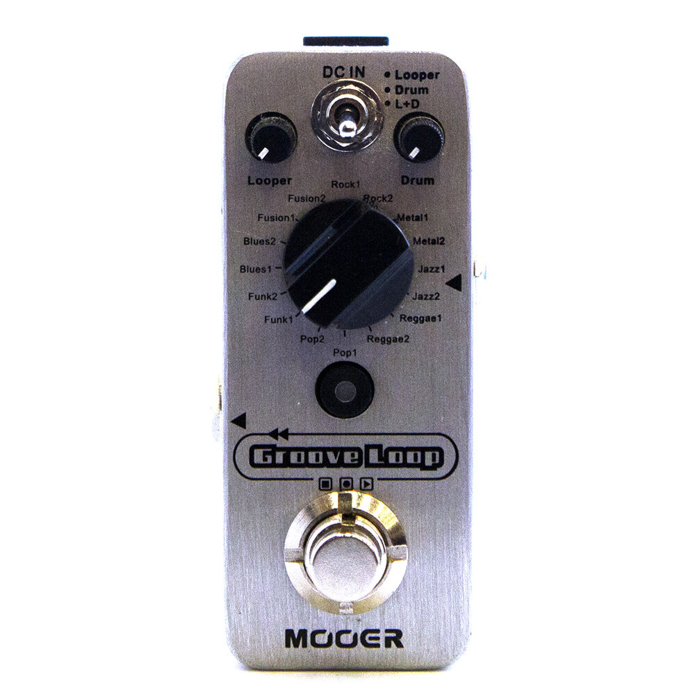 Mooer MLP2 Groove Loop Drum Machine and Looper Pedal