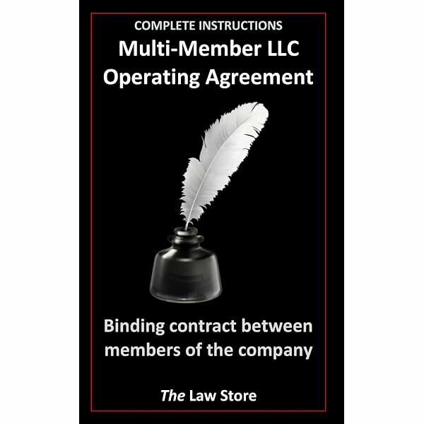 Multi-Member LLC Operating Agreement: Binding Contract Between Members Of The Company，Reprinted paperback book