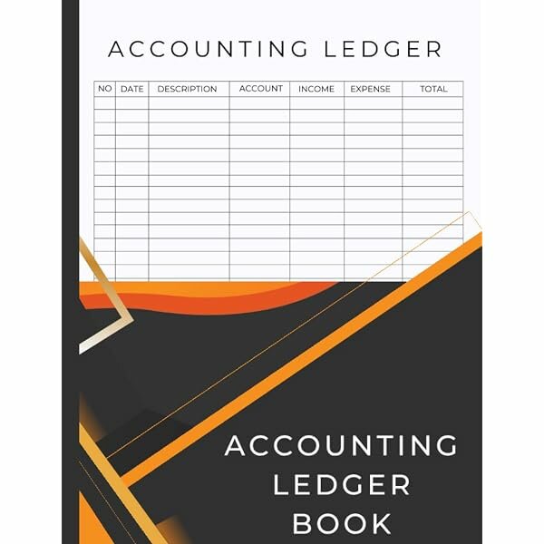 Accounting ledger book | 8.5 " x 11 " | 100 Pages，Reprinted paperback book