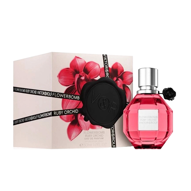 Женский парфюм Viktor and Rolf Flowerbomb Ruby Orchid 50 мл / Флауэрбомб Руби Орхид