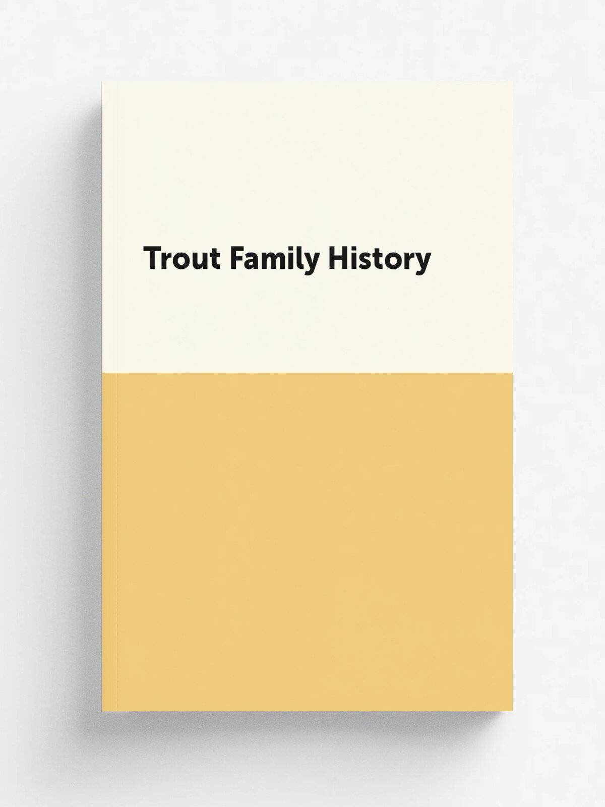 Trout Family History
