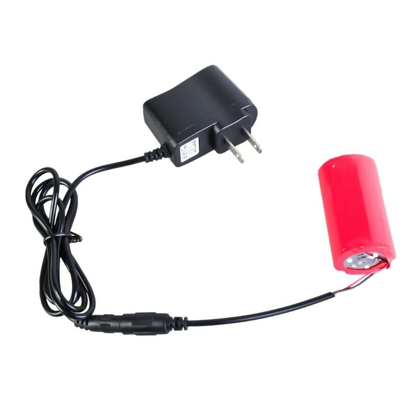 Блок питания LR20 D 100-240V вместо батарейки 1.5V, 1 метр
