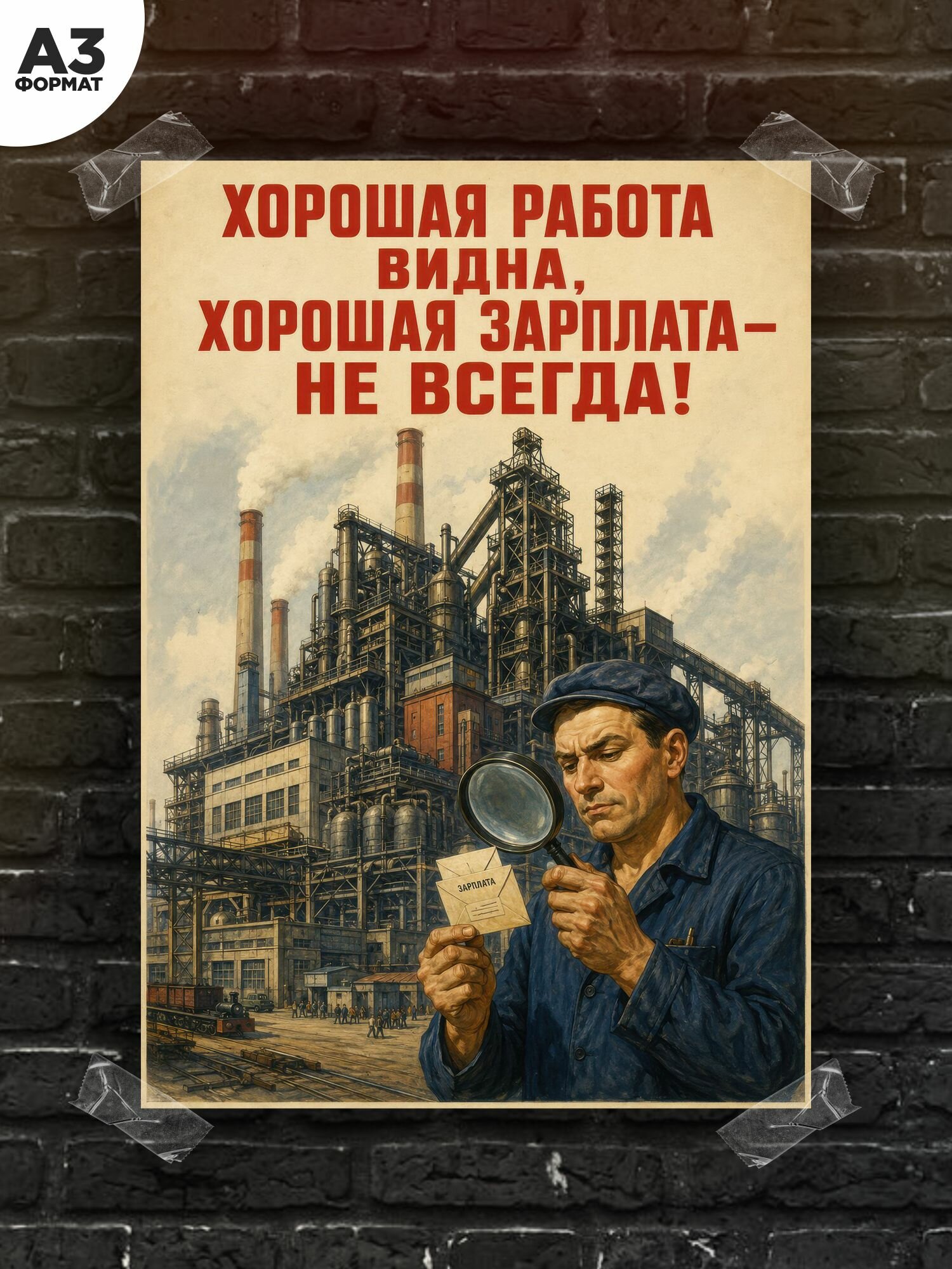 Советские постеры и плакаты СССР