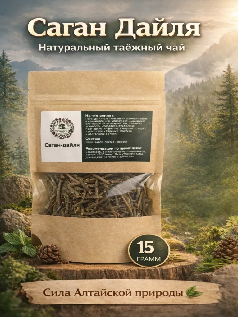 Травяной чай "Саган дайля" рассыпной для укрепления здоровья