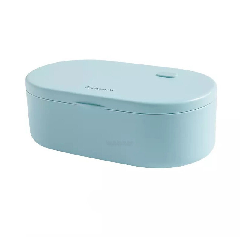 Ланч-бокс с подогревом Water-Free Heating Lunch Box, голубой