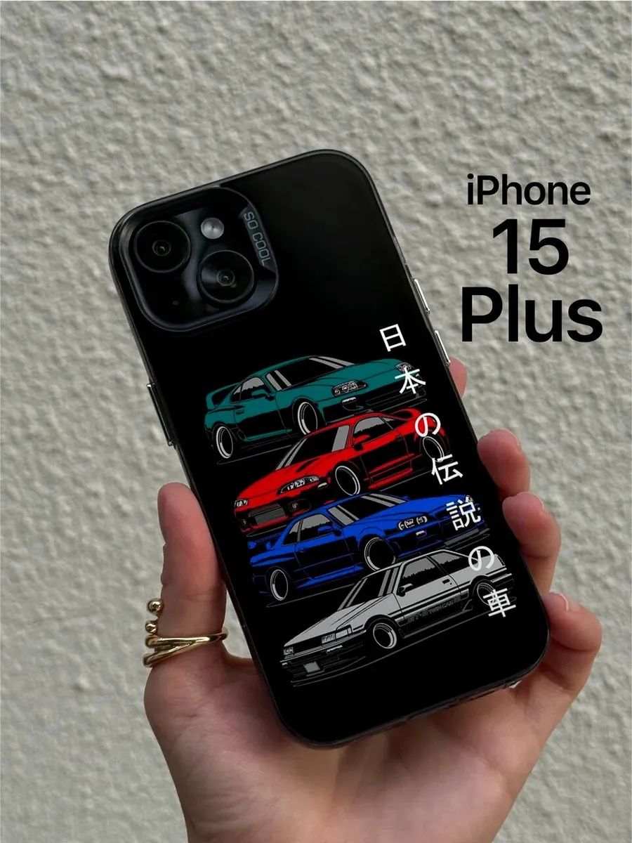 Чехол на Iphone 15 Plus toyota