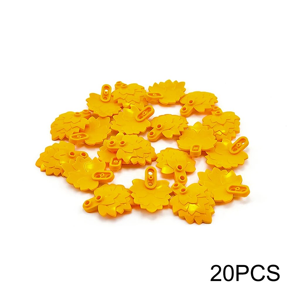 MOC Городской сад набор для сборки Yellow leaves