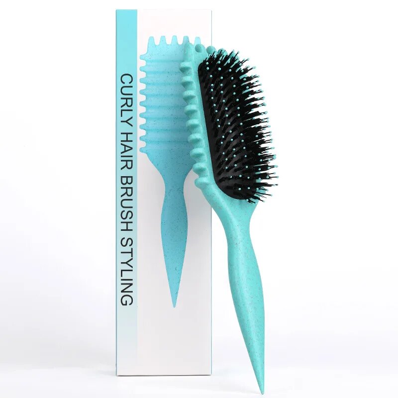 Акриловая расческа для кудрявых волос Bounce Curl Bounce Curl-green