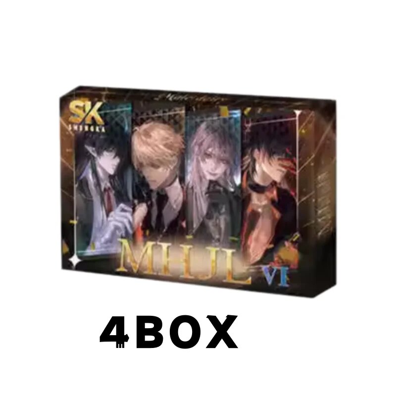 Коллекционные карточки «Идеальная пара» 6-я серия Bandai 4BOX