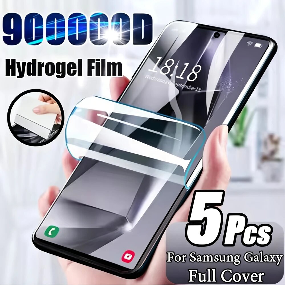 Ультратонкая Гидрогелевая Защитная Пленка NNBILI, 5 Шт, Для Samsung Galaxy A Galaxy S21 Ultra 5G