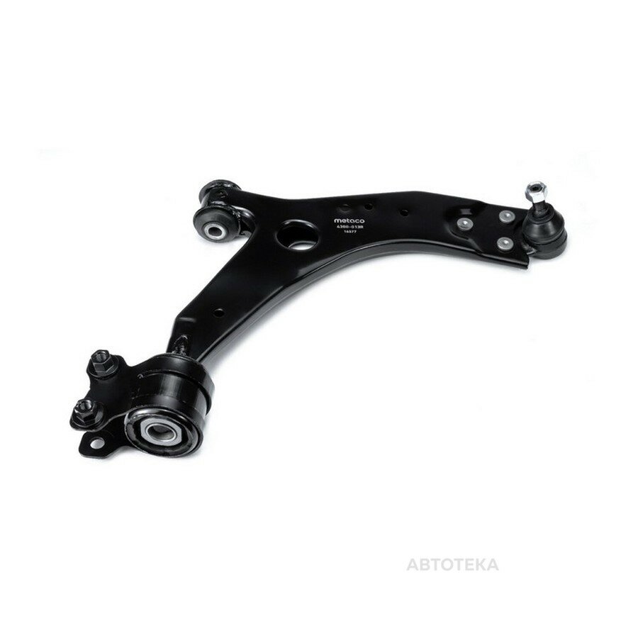 Рычаг FORD/VOLVO FOCUS 2/C-MAX/S40 04- перед. подв. нижн. прав. METACO 4300013R