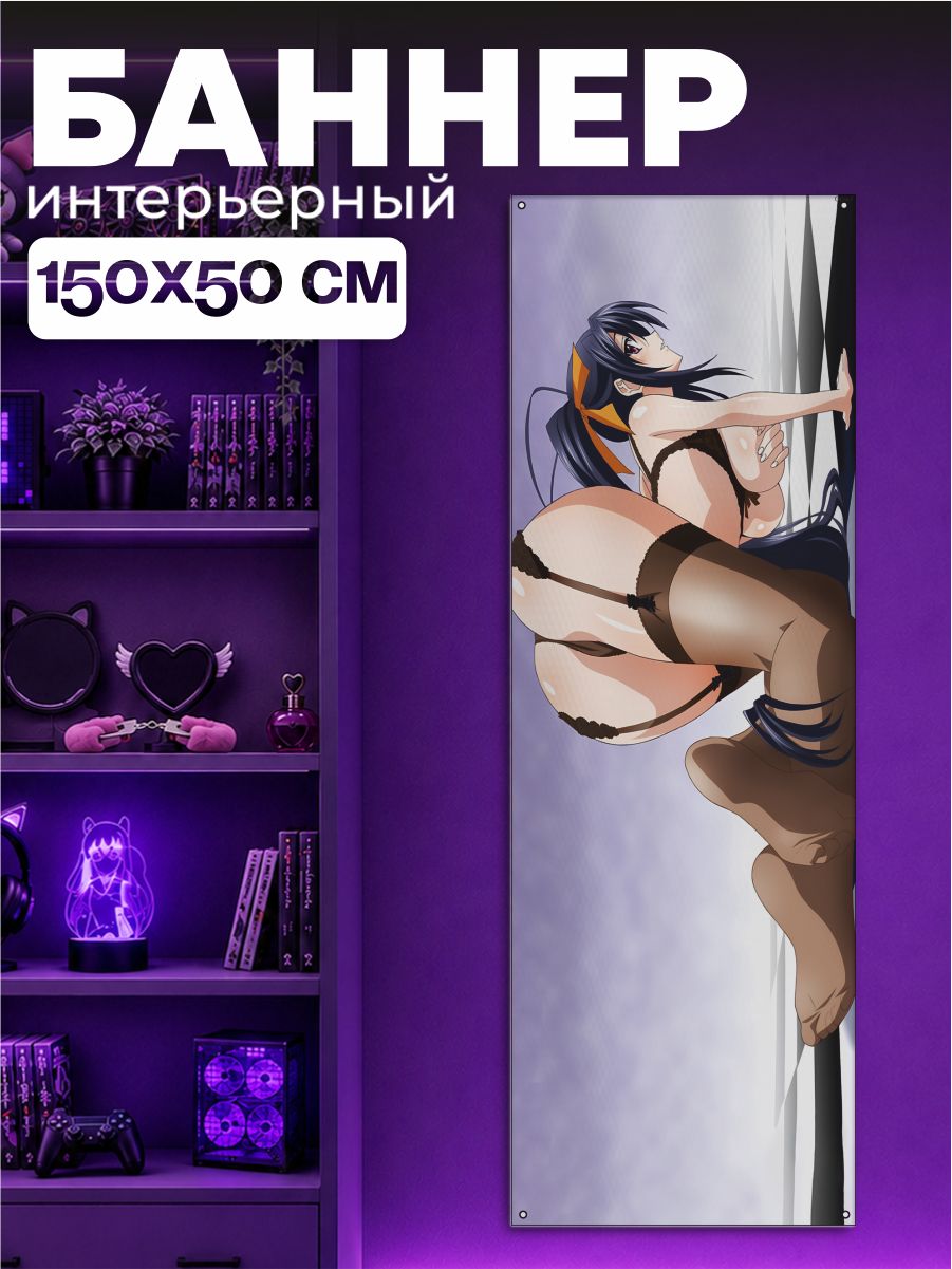 Баннер Акено Химэдзима аниме Старшая школа DxD