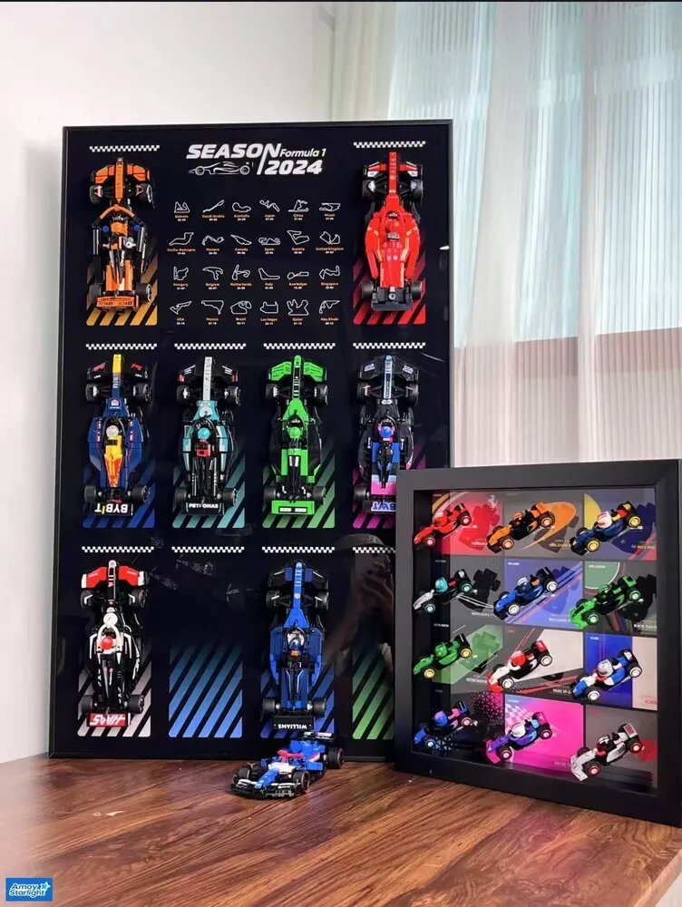 Крепление для картин Постер Speed Champion F1 (С рамкой и крючком), 80 см, Китай — фото 1