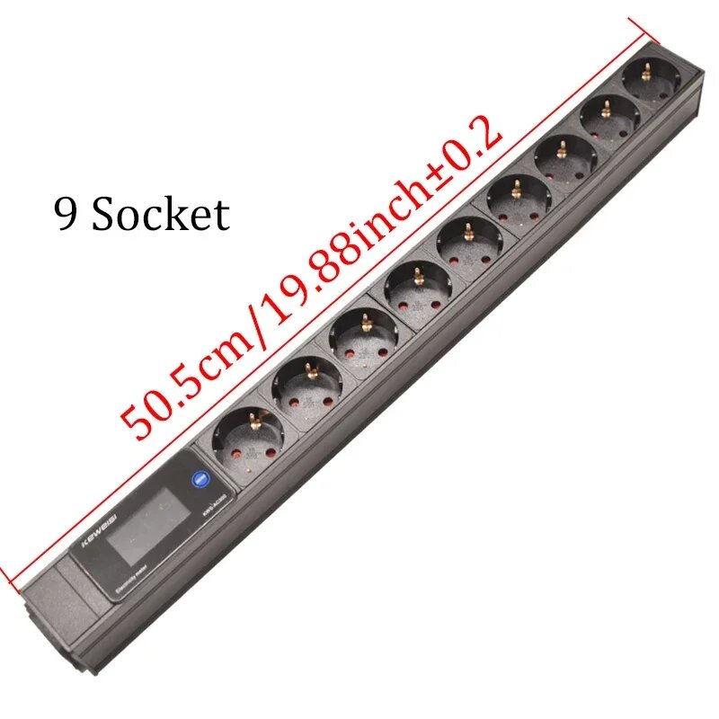 Удлинитель 9 Socket, AU Plug 1.5m Wire