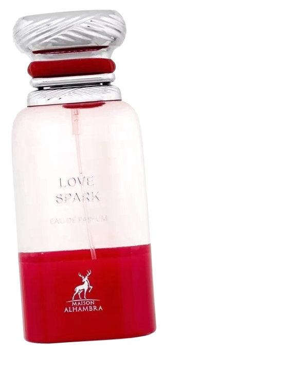 Парфюмерная вода Alhambra Love Spark 80 мл / Альхамбра Лав Спарк для женщин и мужчин, унисекс
