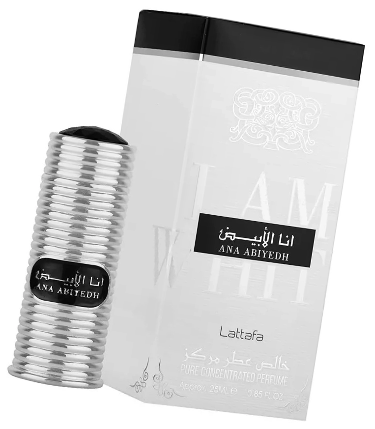 Lattafa Perfumes Ana Abiyedh унисекс / Латтафа Ана Абьядх масляные духи 25 мл