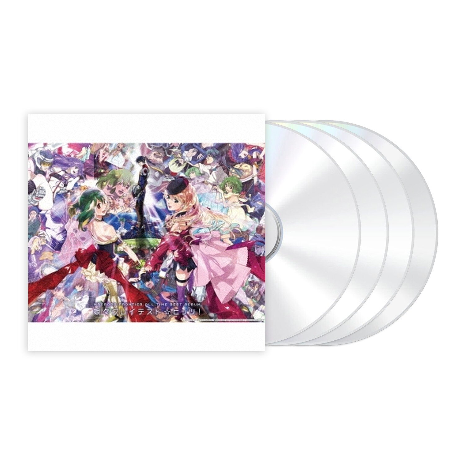 Музыка CD Macross F All-Time Best Album "Nyan Nyan Greatest Hits!" 4 x CD + Blu-ray