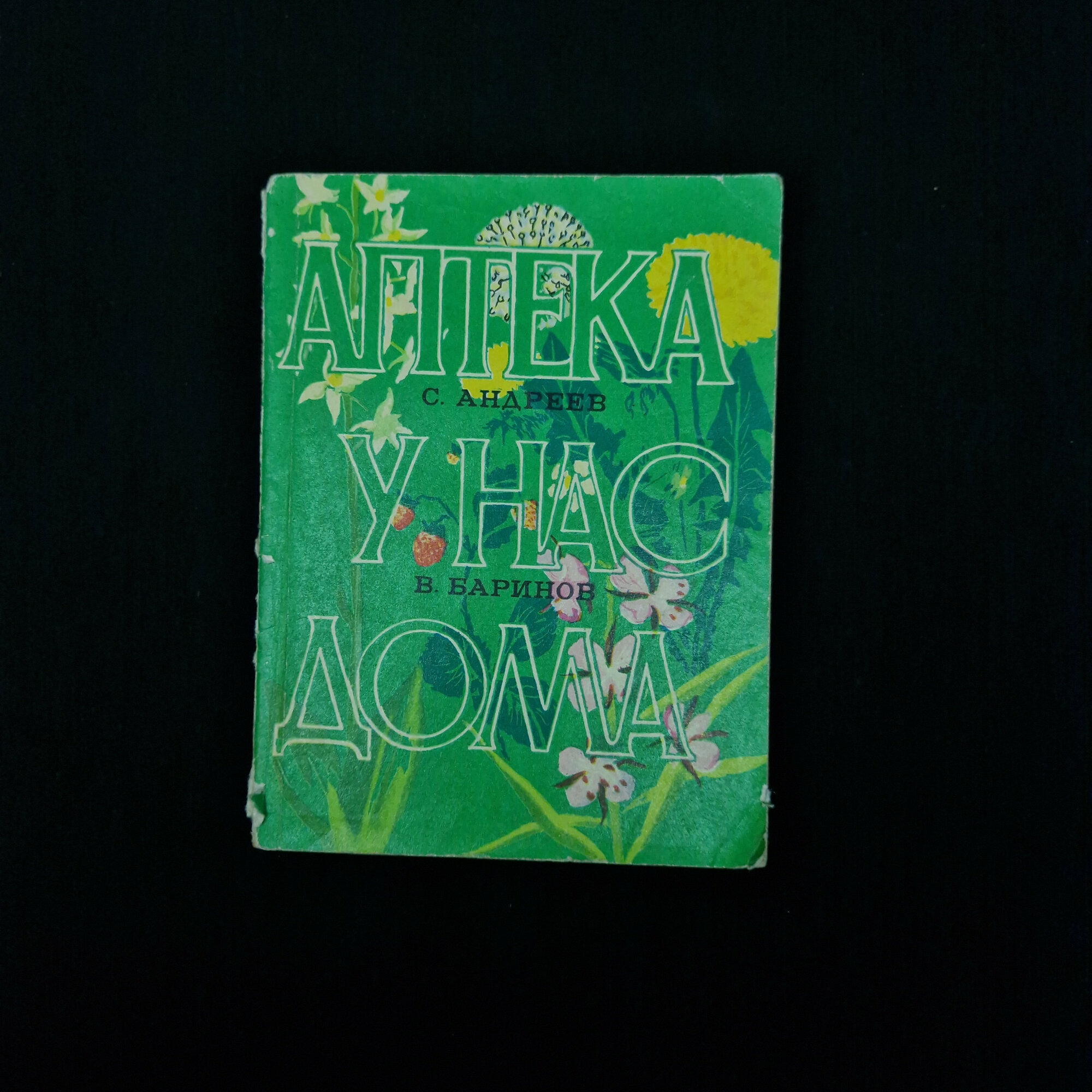 Аптека у нас дома. С. Анаев, В. Баринов. Книга СССР, медицинская литература