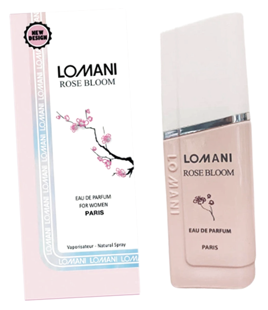 Женская парфюмерная вода Lomani Rose Bloom 100 мл / Ломани Роуз Блум